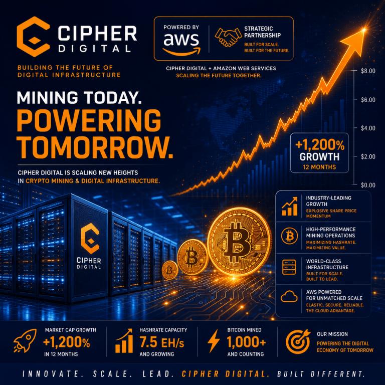 Cipher Digital Stock Hits Record High Fueled by Amazon Partnership but ...