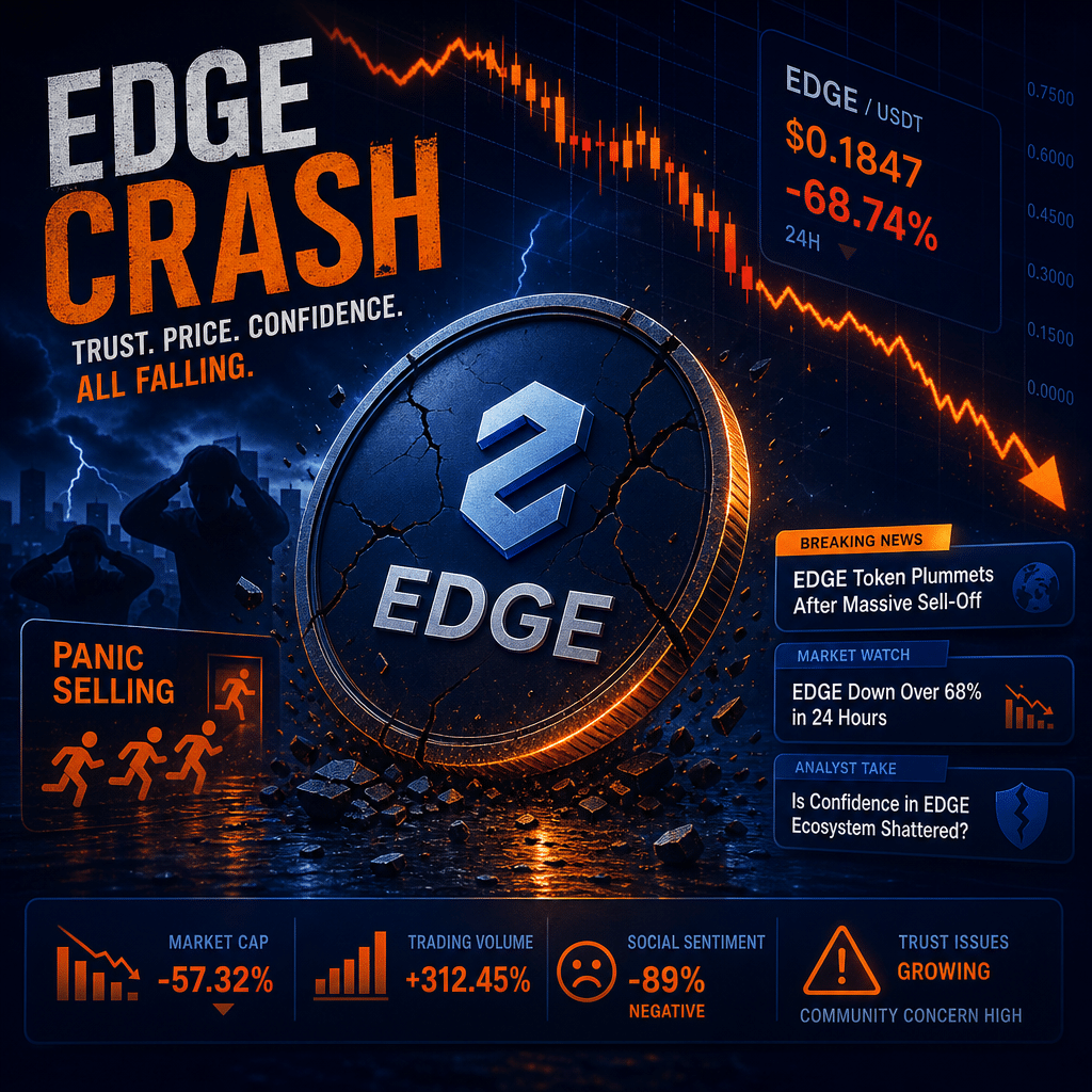 EdgeX Token EDGE Plunges 46 Percent After V2 Launch Amid Trust Issues ...